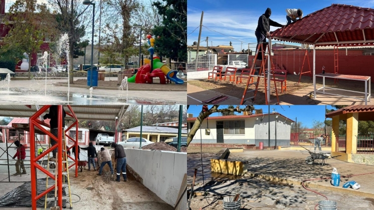 Cananea fortalece espacios públicos para la convivencia familiar